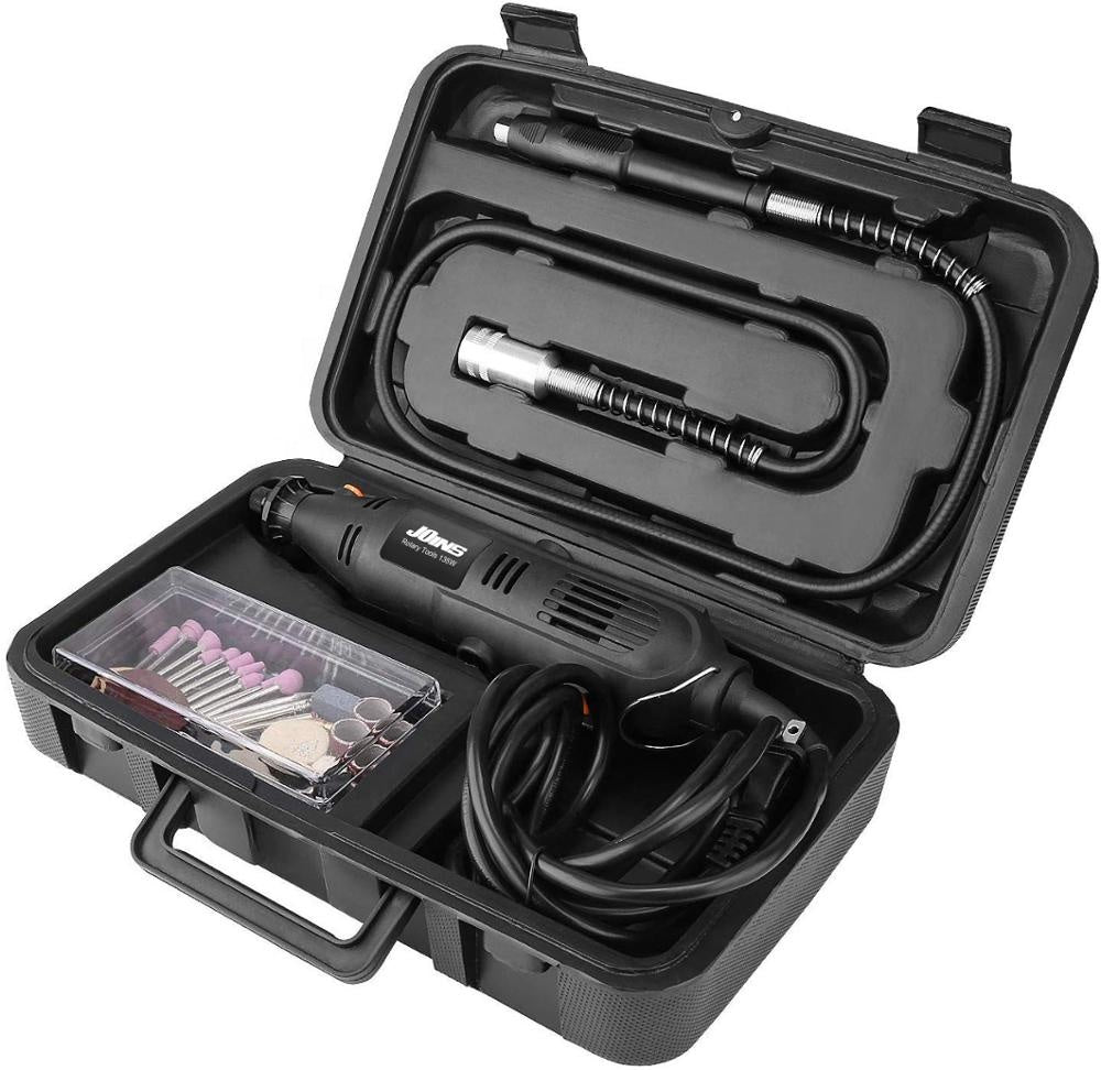 Woodworking Rotary Power Tool Kit - Includes Router Bits and Flex Shaf ...